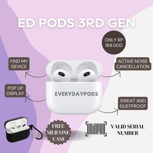 Jual ED PODS GEN 3 Wireless Charging With Greenpeel[Final Upgrade ...