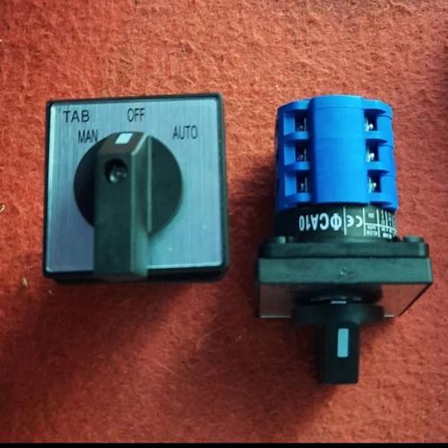Jual Selector Switch Auto Off Manual 3 Posisi AOM 3 Pole 20A 220V ...
