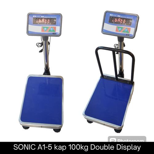 Jual Bench scale timbangan barang digital SONIC A1-5 kap 100Kg - Tanpa Pagar - Jakarta Barat ...