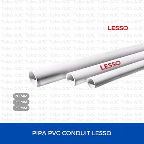 Jual Lesso Pipa PVC Conduit 20 mm/25 mm/32 mm Produk Original - 25 mm ...