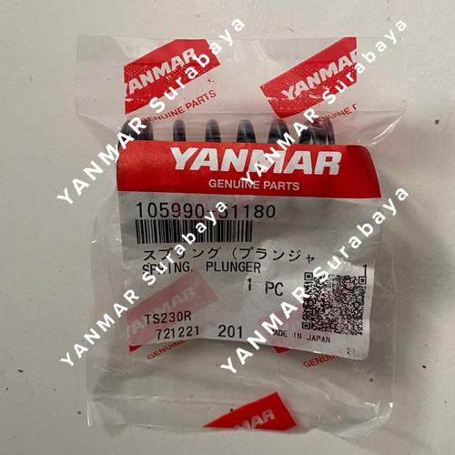 Jual Spring plunger Yanmar TF155/135 TS230/190 105990-51180 Original ...