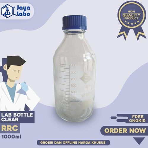 Jual RRC Lab Bottle 1.000 ml Tutup Ulir Biru (1 LITER) - Kota Surabaya ...