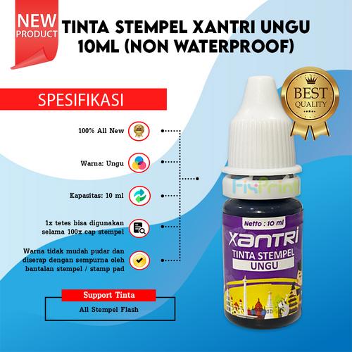Jual Tinta Isi Ulang Stampel Stempel Flash Stamp Warna 10ml Tahan Air ...