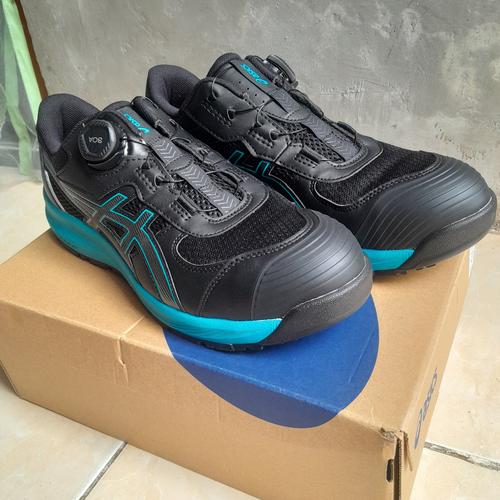 Jual ready stock ASICS CP219 BOA Safety Shoes (harap baca desc) - Hitam ...