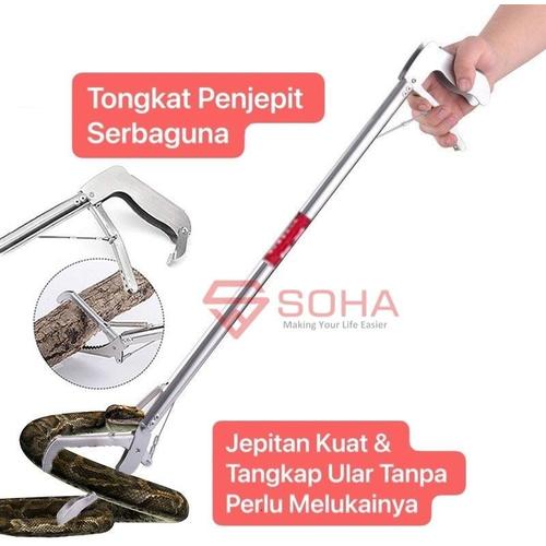 Jual PCK-12 Alat Penjepit Ular Stainless Tahan Karat Tongkat Penjepit ...