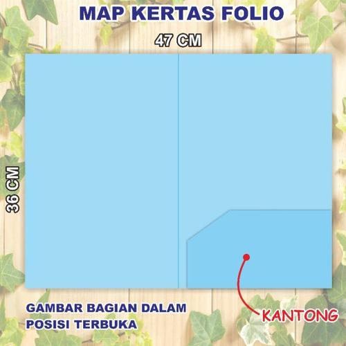 Jual Map Polos Folio / Map polos Manila (100 pcs) - Jakarta Timur ...