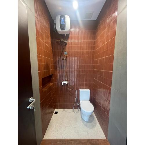 Jual Mosaic Venus Pottery Striped Concave Terracotta Glossy - Mosaic ...