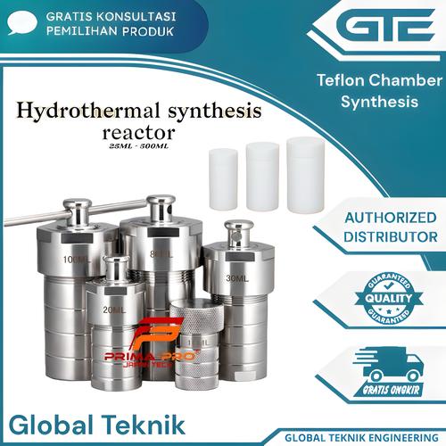 Jual Hydrothermal Autoclave Reactor Teflon Chamber Synthesis 100ml ...