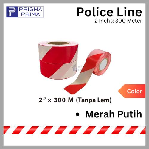 Jual Police Line Garis Polisi Safety Barricade Pita Pembatas - Merah ...