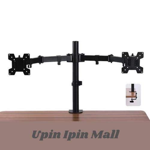 Jual Dudukan Monitor Layar Ganda Desktop Bracket Monitor Table Mount ...