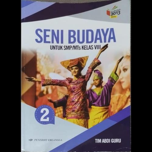 Jual Buku pelajaran Seni Budaya utk SMP / MTs kls 8 / kls VIII Erlangga ...
