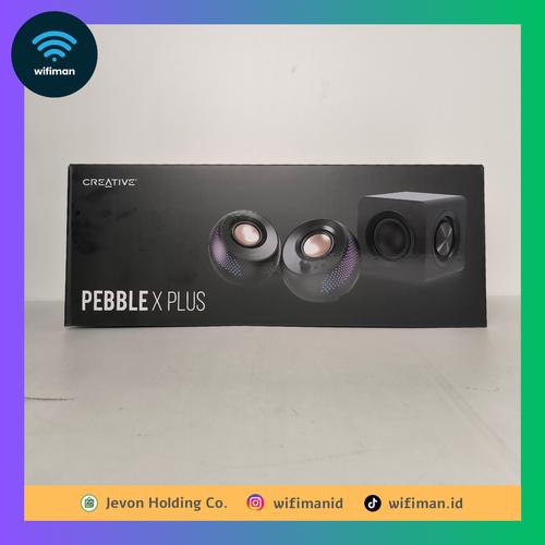 Jual Creative Pebble X Plus 2.1 Speaker with Subwoofer Bluetooth USB C ...
