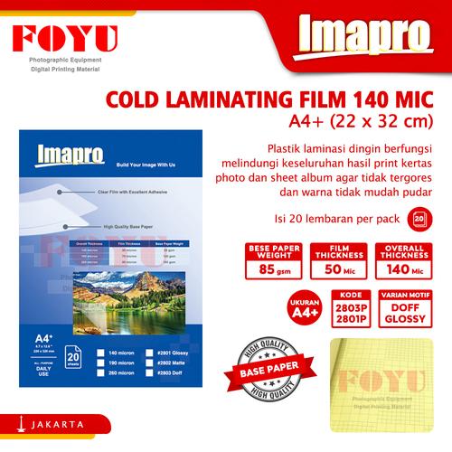 Jual Laminasi Laminating Dingin Cold Lembaran Sheet Plastik Lem Stiker ...