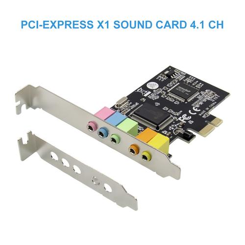 Jual PCIE X1 SOUND CARD 4.1 CH CMI 8738 SOUNDCARD PC PCI-E EXPRESS ...