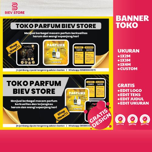 Jual SPANDUK TOKO PARFUM | SPANDUK WARUNG DAN TOKO | SPANDUK MURAH DAN ...