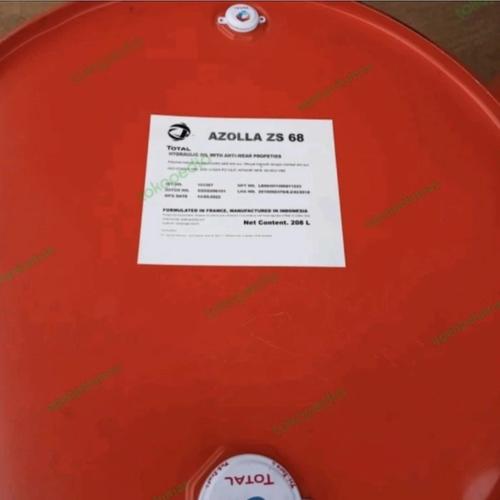 Jual oli hidrolik total azolla zs 68 iso vg 68 isi 208liter - Jakarta ...