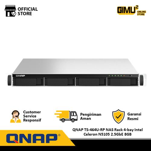 Promo QNAP TS-464U-RP NAS Rack 4-bay Intel Celeron N5105 2.5GbE 8GB Cicil 0% 3x - Kab. Bekasi ...
