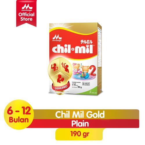 Jual Morinaga Chil Mil Gold Geniupro Formula Bayi Usia 6-12 Bulan 190g ...