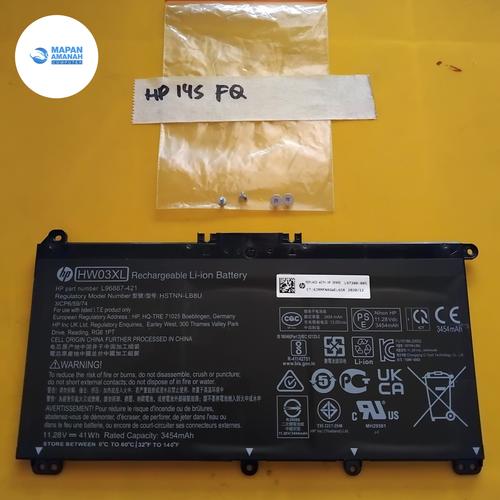 Jual Battery laptop HP Copotan 14s FQ series - Kota Tangerang - Mapan ...