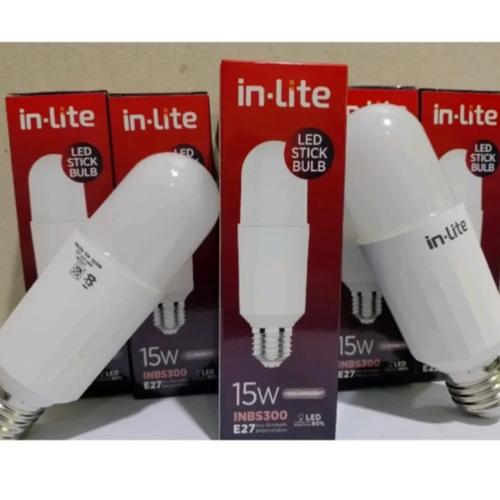 Jual Lampu LED In-Lite Bulb Stick Tabung 15W Fitting E27 INBS300 ...