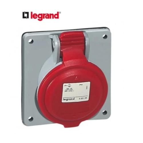 Jual Legrand Panel Mounting 32A 3P+E+N 5 Pin Female IP44 555289 ...