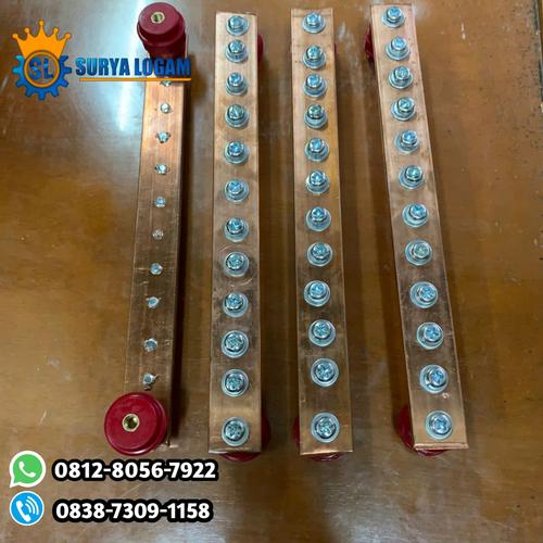 Jual busbar tembaga grounding 3mm - nol arde grounding 3mm - Jakarta ...