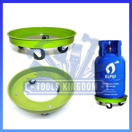 Jual Roda Tabung Gas besi KENMASTER - Tatakan tabung gas/ Aqua besi ...