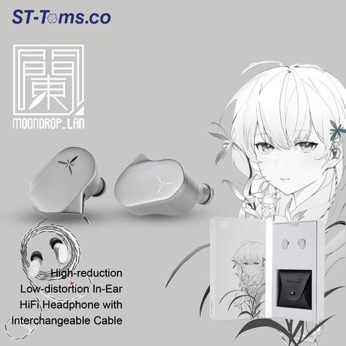 Promo Moondrop LAN 10mm With Two-Pin Connectors In Ear Monitor Earphone ...