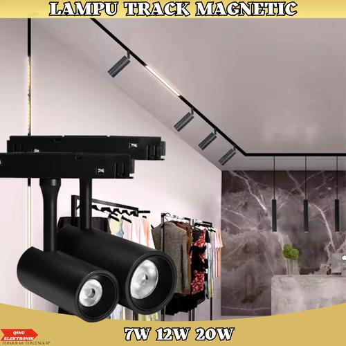 Jual Lampu LED Track Light Magnetic Lampu Sorot Magnetic Track ...
