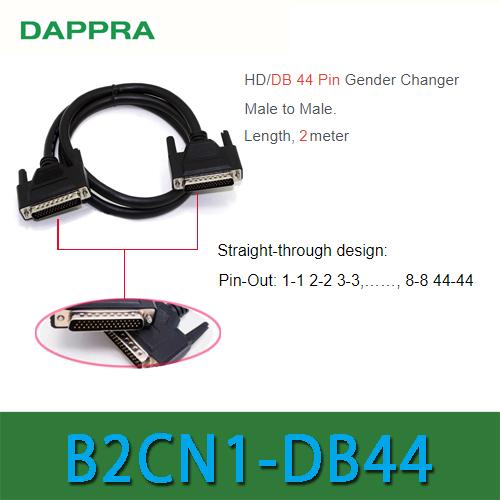 Jual DB44 HD44 D-SUB 44 Pin Male ke Male extension Cable 2M Kabel OF64 ...