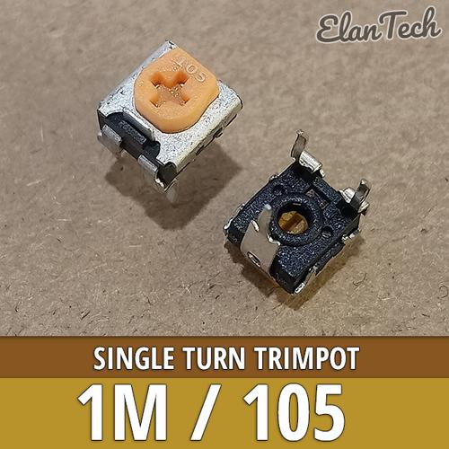 Jual Trimpot Kuning 1M / 105 / 1 Mega Ohm Trimmer Potentiometer VR ...