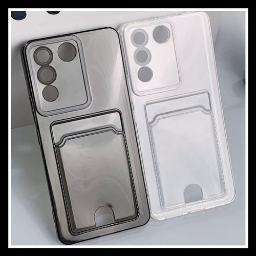 Jual Vivo V27 / V27E / V27 Pro 5G Neo Crystal Card Slot Original Soft ...