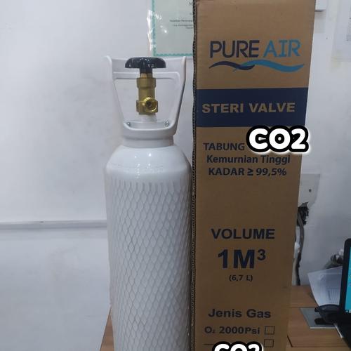 Jual Tabung co2 1m3 kapasitas 4-5kg untuk las mig siap pakai - Kab ...