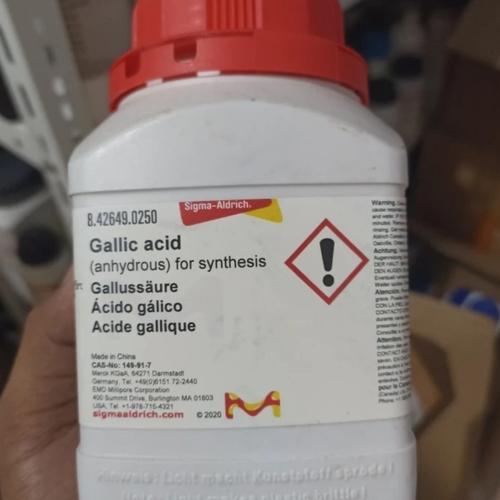 Jual Gallic acid / asam galat brand MERCK sigma kemasan ecer 1 G - Kota ...