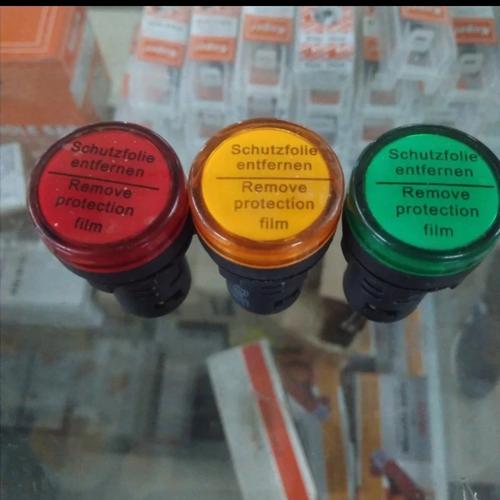 Jual Pilot Lamp Led 22mm 220VAC indikator Lamp Led - Merah - Jakarta ...