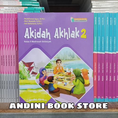 Jual BUKU AKIDAH AKHLAK KELAS 2 MI YUDHISTIRA KURIKULUM MERDEKA - Jakarta Timur - Andini book ...