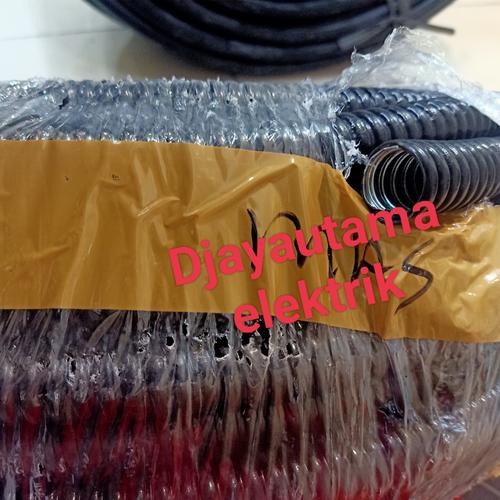 Jual FLEXIBLE METAL CONDUIT PTN-40 PVC 1 1/2" Inch 38mm @25mtr PVC ...