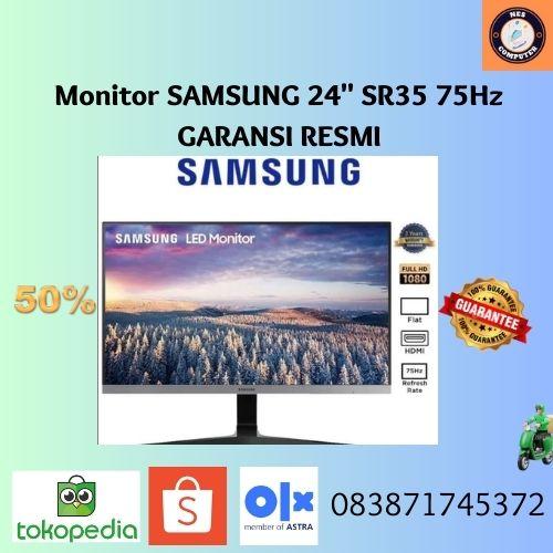 Jual SAMSUNG 24" SR35 75Hz IPS 1080p Monitor 24SR350 FreeSync VGA HDMI ...