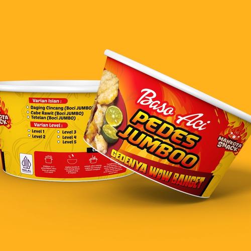 Promo Baso Aci MAHKOTA Snack PEDES JUMBO (Boci JUMBO) | Khas | Boci ...