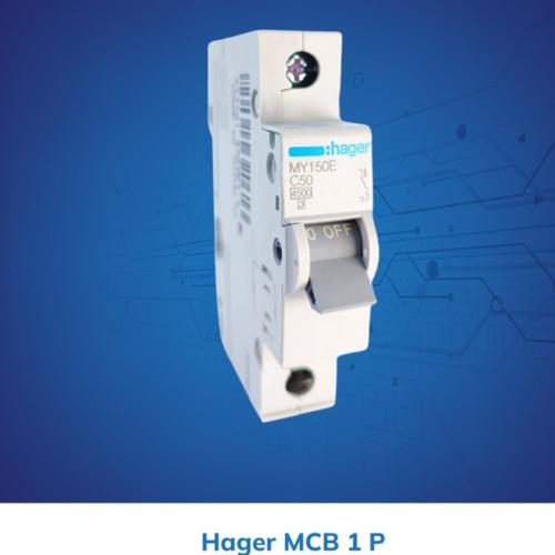 Jual MCB HAGER 50 AMPERE 1 PHASE MCB HAGER 50A 1P - Kab. Tangerang ...