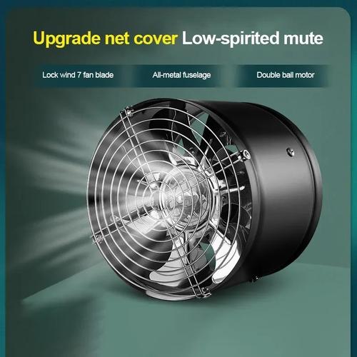 Jual High-Speed Exhaust Fan Inline Duct Kitchen Extractor Metal Toilet ...