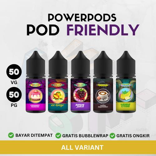 Jual Botol liquid POWERPODS 5 VARIAN RASA enak wangi murah 30ml ...