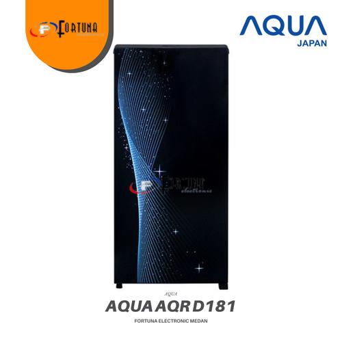 Jual KULKAS AQUA 1 PINTU AQR-D205 MSG/MSB SKY PATTERN 165 L MEDAN ...