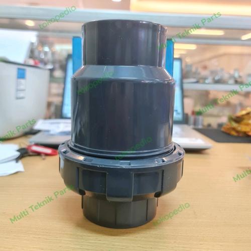 Jual Ball Check Valve PVC 4" inch - True Union Ball Single - Jakarta ...