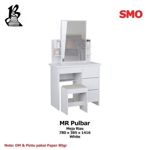 Jual Meja Rias Pulbar Olympic-white - Kota Malang - Borobudur Mebel ...