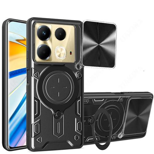 Jual CASING INFINIX NOTE 40 PRO PLUS CASE SLIDE LENS PROTECT WITH RING ...