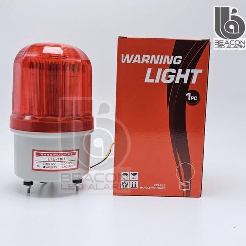 Jual LTE-1101J LED. LAMPU BLITZ LED WITH BUZZER/SIRENE/ALARM. LTE-1101J ROTARI BLINKING WARNING ...