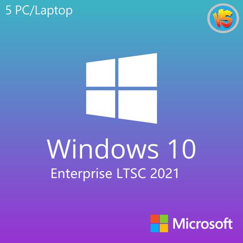 Jual Product Key Win 10 Enterprise LTSC 2021 for 5 Device Original ...