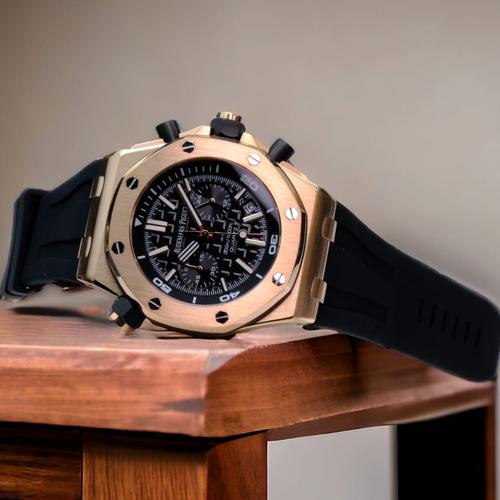 Jual JAM TANGAN PRIA A-P CRONOGRAPH TALI RUBBER SUPER PREMIUM GRADEN ...