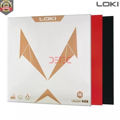 Jual LOKI RXTON 3 MAX Rubber Pingpong - Tenis Meja Karet Raket - Black ...